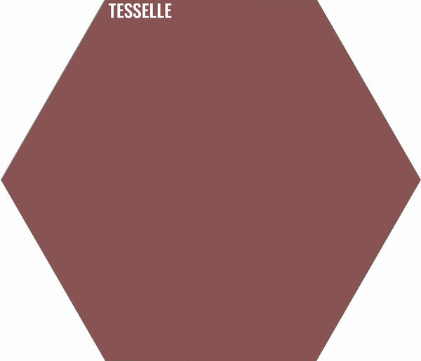 Solid Color | Auburn 8904 - 9"x8" Hexagonal Cement Tile – Tesselle