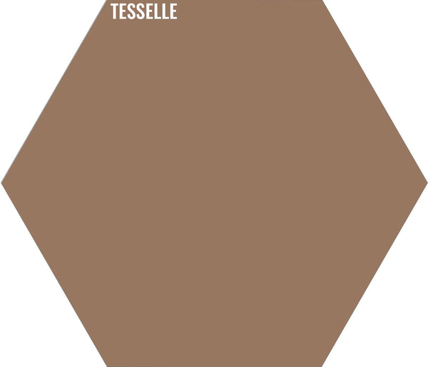 Solid Color | Spice 8225 - 9"x8" Hexagonal Cement Tile – Tesselle